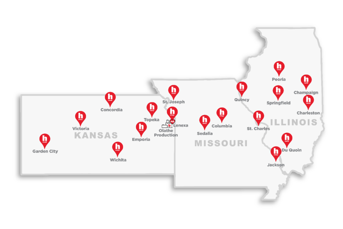Locations - Heartland Coca-Cola